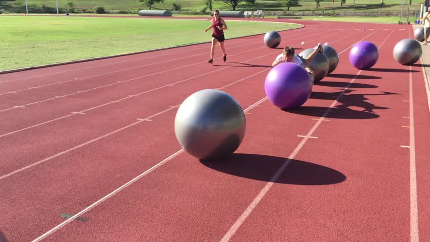 Guy Sets Record Surfing on Exercise Balls-2018-05-21T17:52:12Z-Youmaker ...