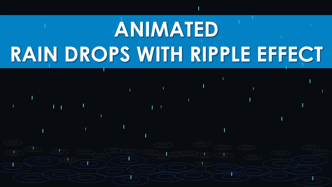 Rainfall with Ripple Effect Animation Slide in PowerPoint-2020-12-20T03 ...