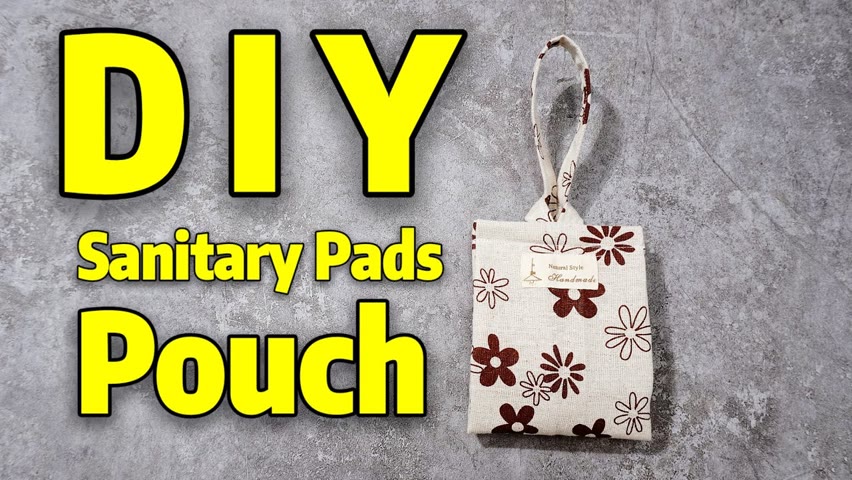 DIY Sanitary Pads Pouch ~ LATEST 2021-2021-03-28T00:05:05Z-Youmaker-手作 ...