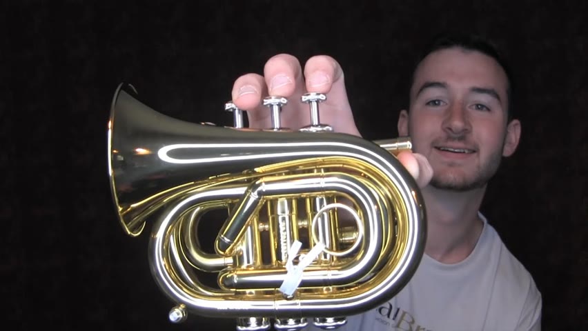 Carol Brass MINI POCKET TRUMPET Unboxing | Smallest Trumpet in the ...