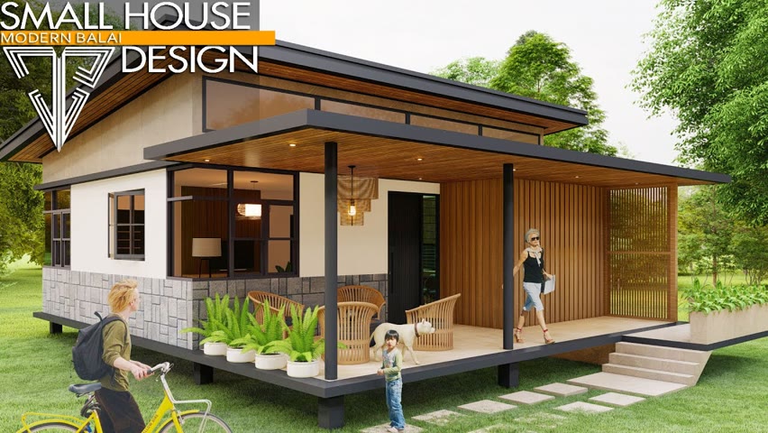 PINOY SMALL HOUSE DESIGN | 83 SQM. THREE BEDROOM LOW-COST HOUSE ...