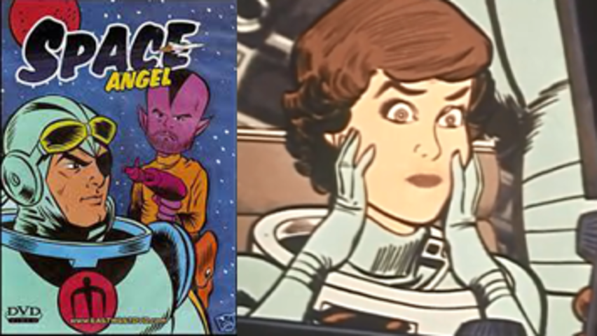 Space Angel 1962-1964 "The Ghost and the Crystal Mace" Sci-Fi Animation ...