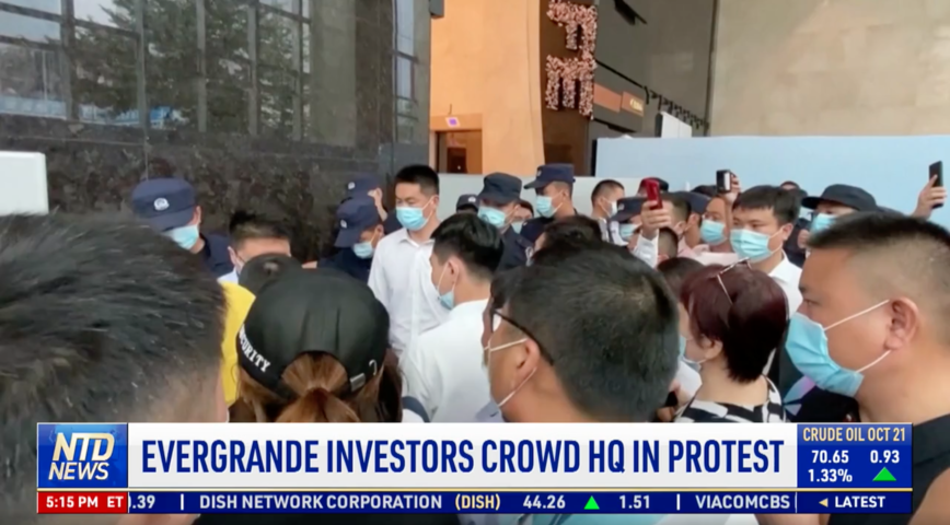 Evergrande Investors Crowd Headquarters in Protest-2021-09-13T23:04:46Z ...