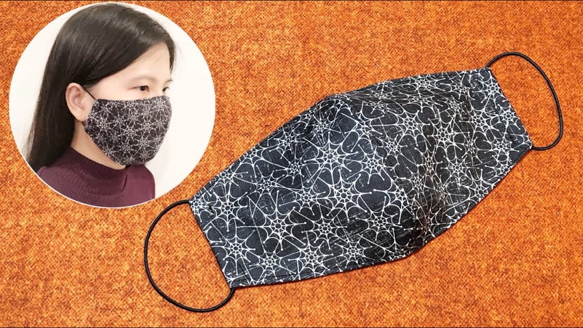 Very quick and easy DIY face mask | fit your face | make an easy mask ...