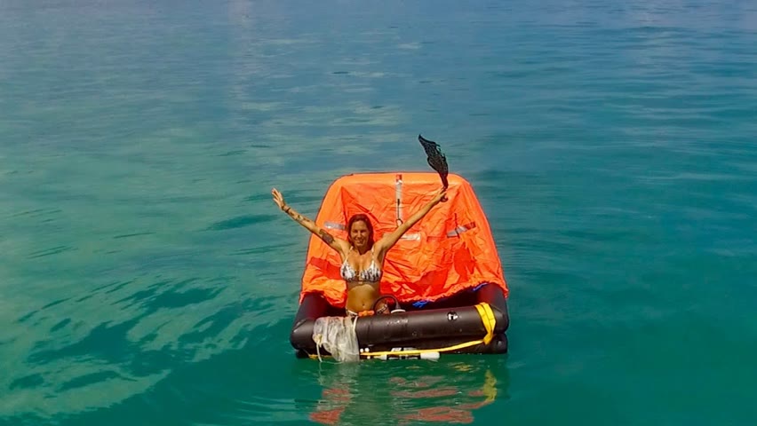 SURVIVAL DRILLS in a SINKING LIFE RAFT... Ep 199-2020-10-09T01:41:31Z ...