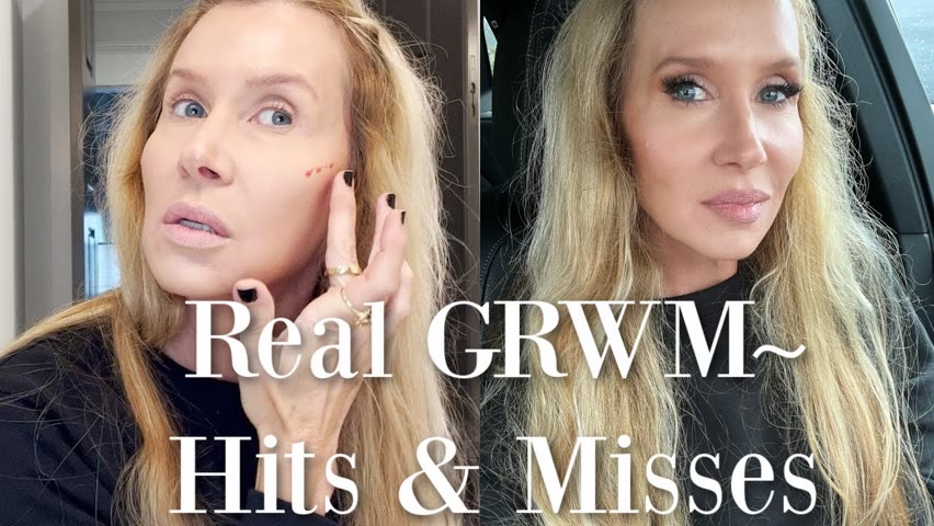 Real Life GRWM | Hits & Misses | New Stuff | Mineral Powder | Over 50 ...