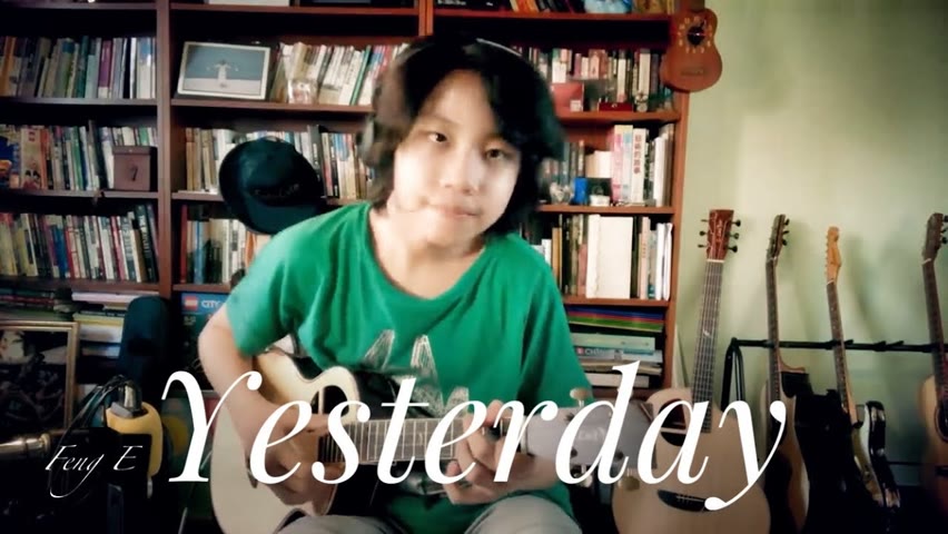 Yesterday/The Beatles, covered by Feng E, ukulele fingerstyle-2020-05 ...