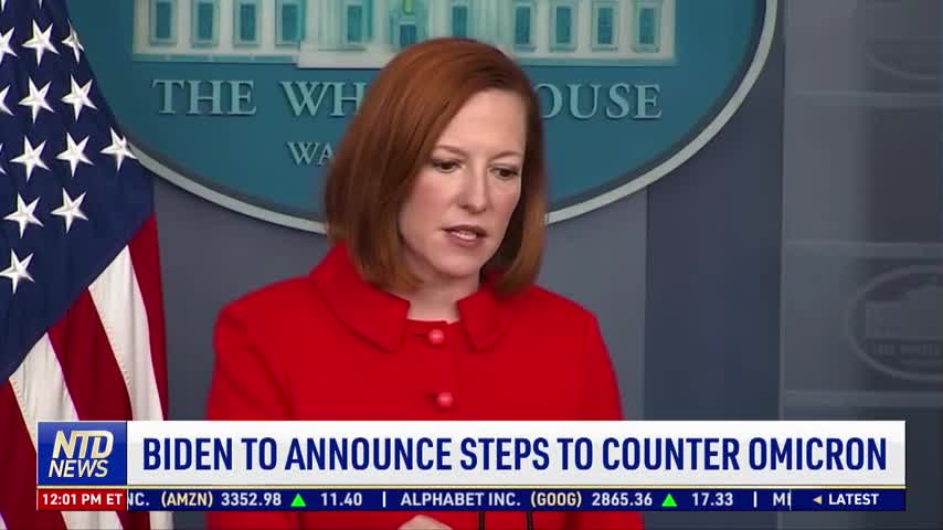 Biden to Announce Steps to Counter Omicron-2021-12-21T21:15:57Z ...