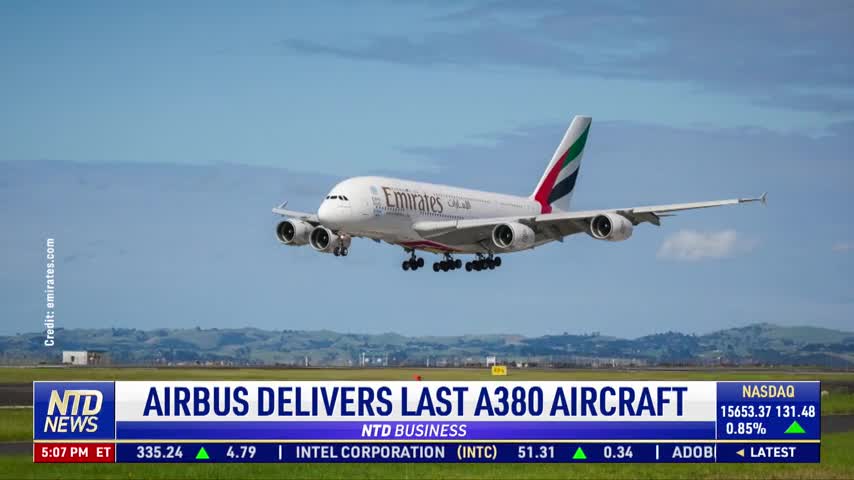 Airbus Delivers Last A380 Aircraft-2021-12-23T23:19:34Z-Youmaker-NTD ...