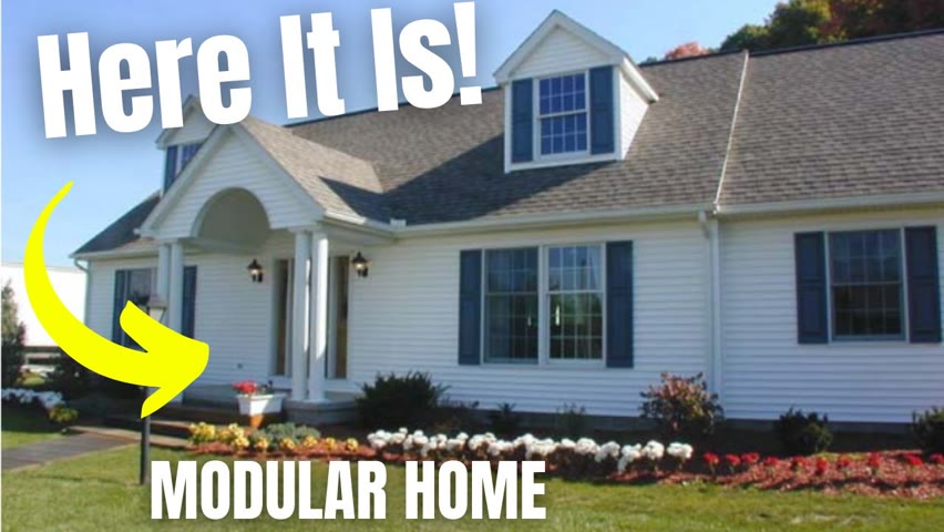 This CAPE COD Style Modular Home Is Unlike Anything I Have Ever Seen ...