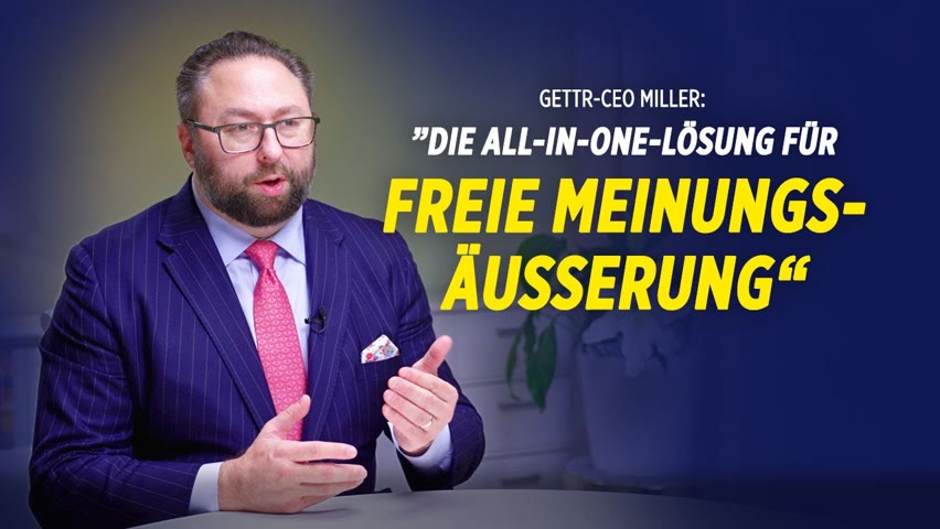 GETTR-CEO Jason Miller: „Wir werden niemals Geld von der KP Chinas ...