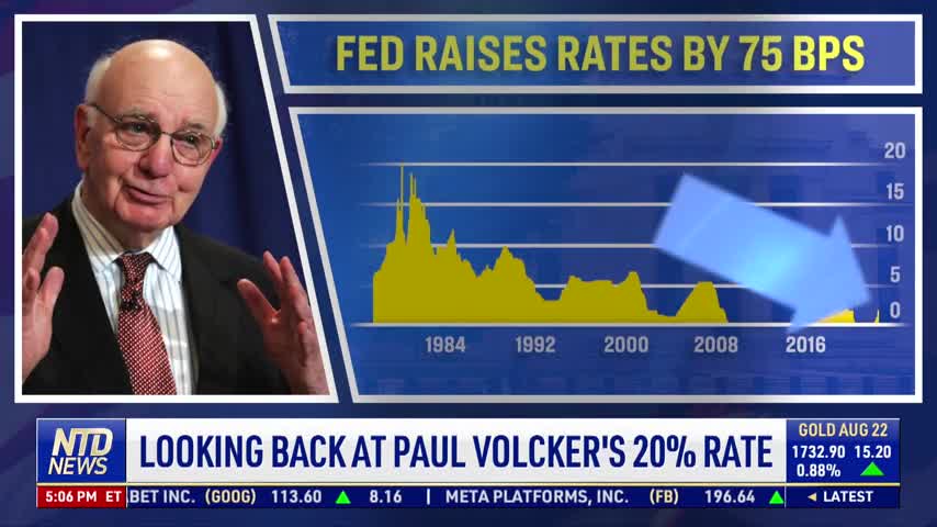 Looking Back at Paul Volcker 20 Percent Rate-2022-07-27T22:25:41Z ...