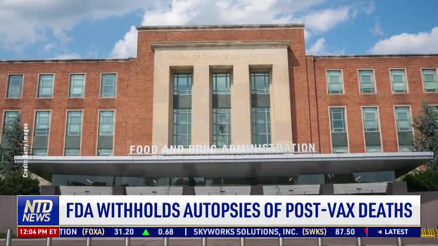 FDA Withholding Autopsy Results on People Who Died After Getting COVID ...