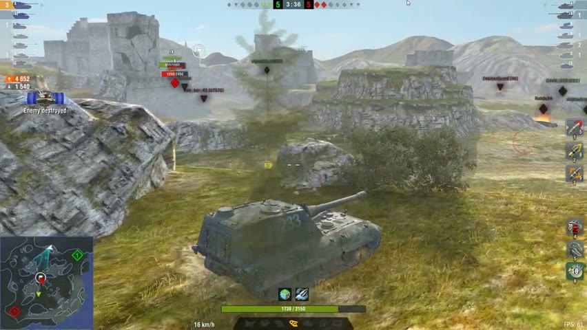 Jg.Pz.E100 7266DMG 5Kills | World of Tanks Blitz | rafafredeschile-2022 ...