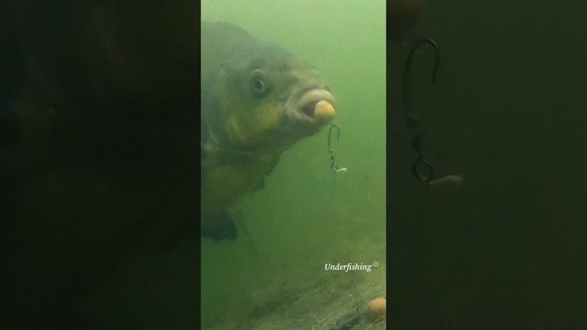 When you get done by a bream #carp #fishing #underwater-2023-01-22T17 ...