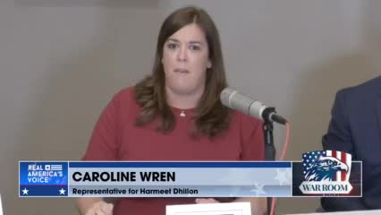 Mike Lindell and Caroline Wren Discuss 168 Members | RNC Chair Debate ...